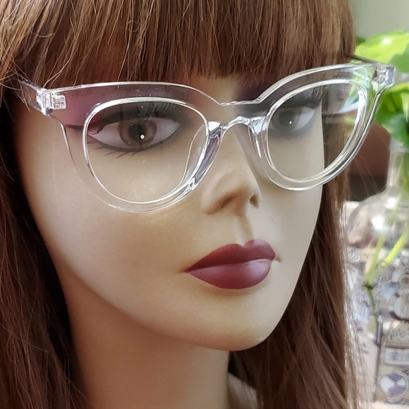 Accessories | Thick Frameclear Lens Fashion Glasses | Poshmark